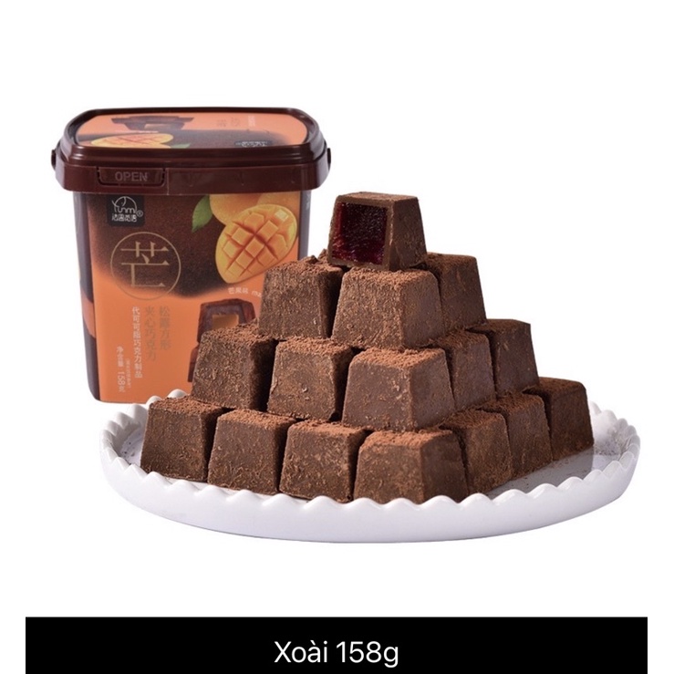 [new2023] Nama socola 408g Socola tươi, nama chocolate xô 80 viên ...