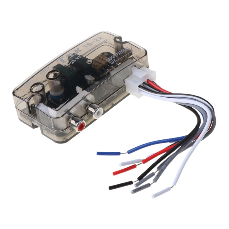 Bộ Chuyển Đổi Âm Thanh Ôtô TSK TD-22 Có Thể Điều Chỉnh Tần Số Cao Thấp Tiện Lợi | Shopee Việt Nam