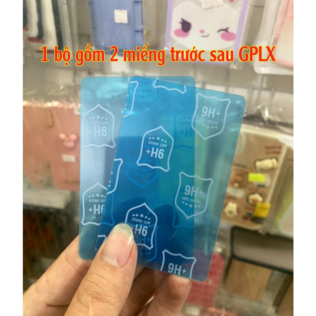 Bộ 2 miếng dán CCCD, GPLX trước sau | Shopee Việt Nam
