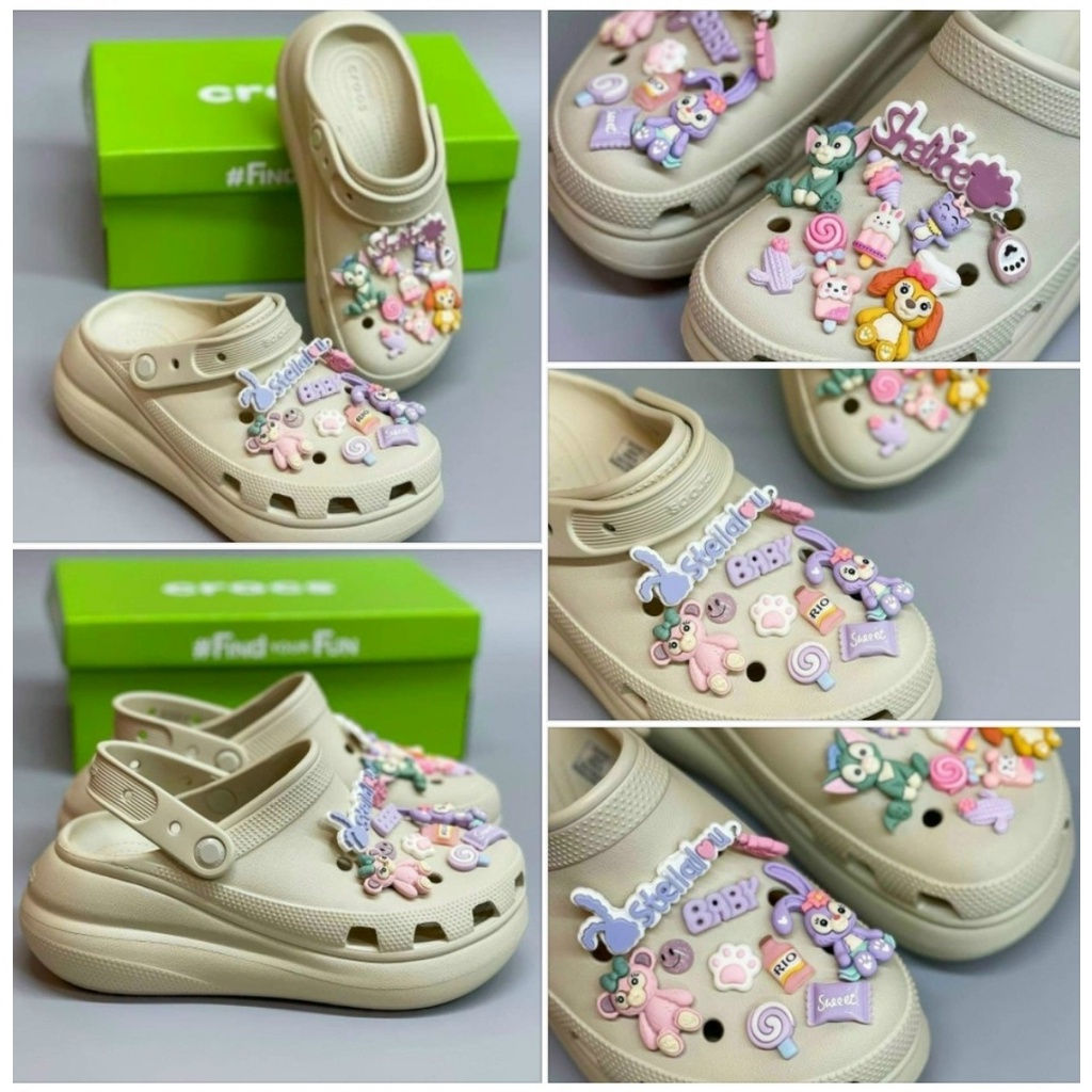 CrocsFanClub - [hàng loại 1] Sục Crush đế cao 5cm cho nam nữ, model ...