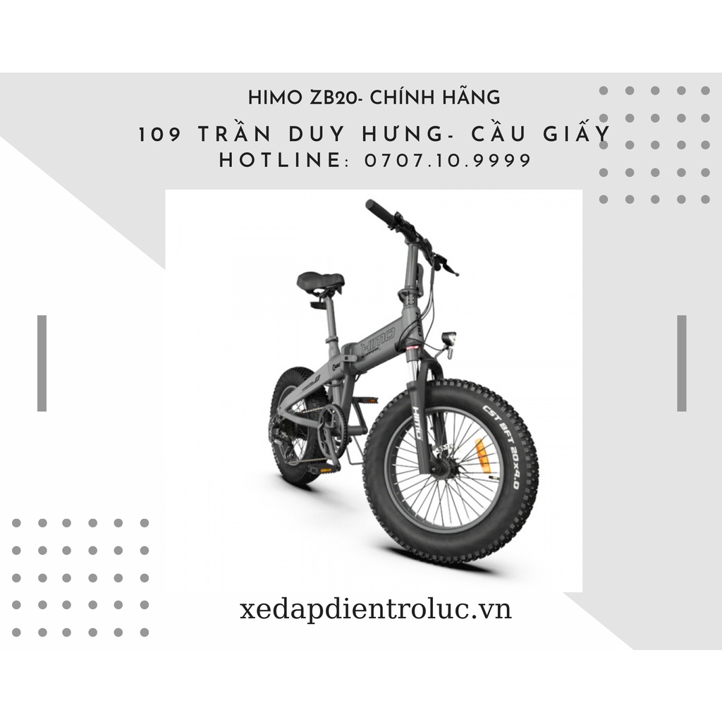 Xe Điện Trợ Lực XIAOMI HIMO ZB20 - Chính Hãng | Shopee Việt Nam