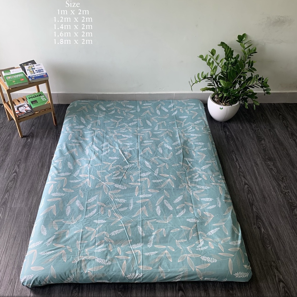 Drap Nệm Topper, Áo Đệm 2 Mặt Có Khoá Kéo Size 1m x 2m, 1m2 x 2m, 1m4 x ...