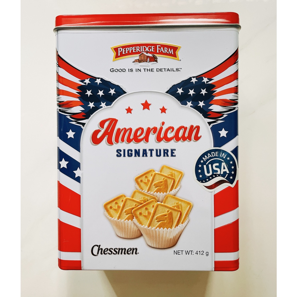 Bánh quy Pepperidge Farm American Signature Hộp Thiếc 412g/ 376g | Shopee Việt Nam