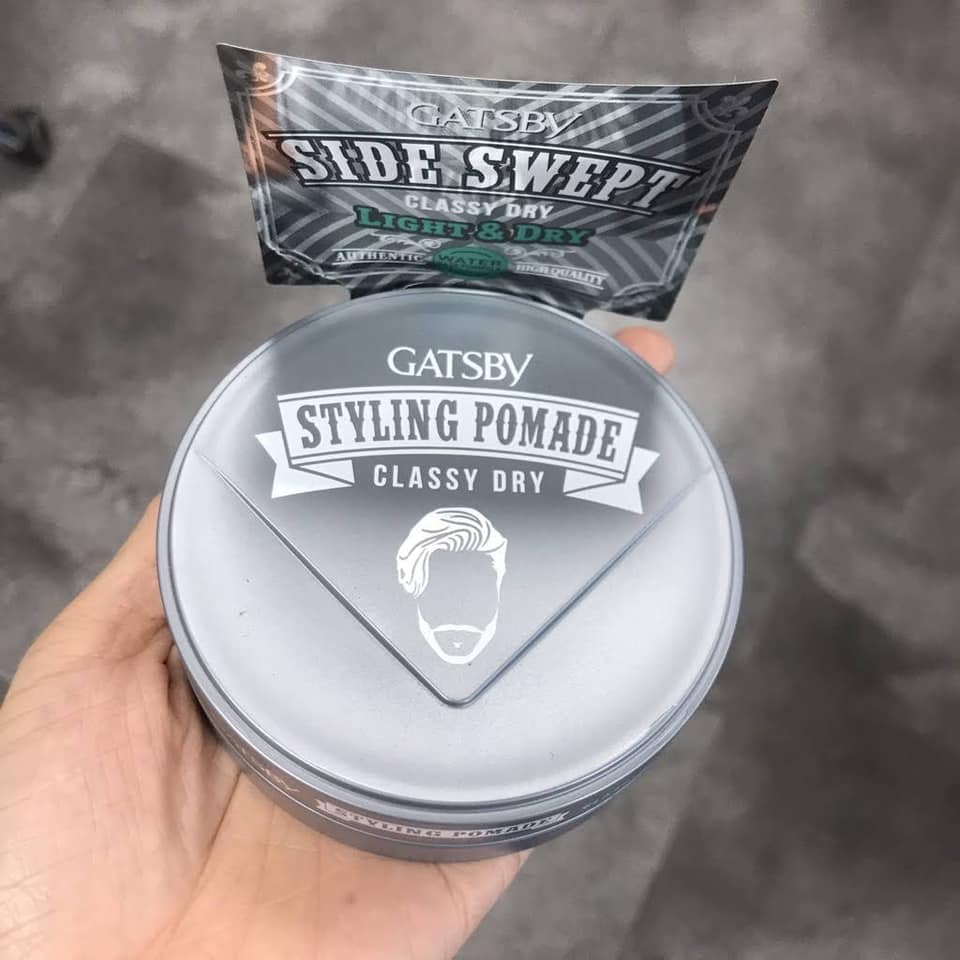 WAX TẠO KIỂU TÓC GATSBY STYLING POMADE CLASSY DRY 75ML - 12979 | Shopee ...