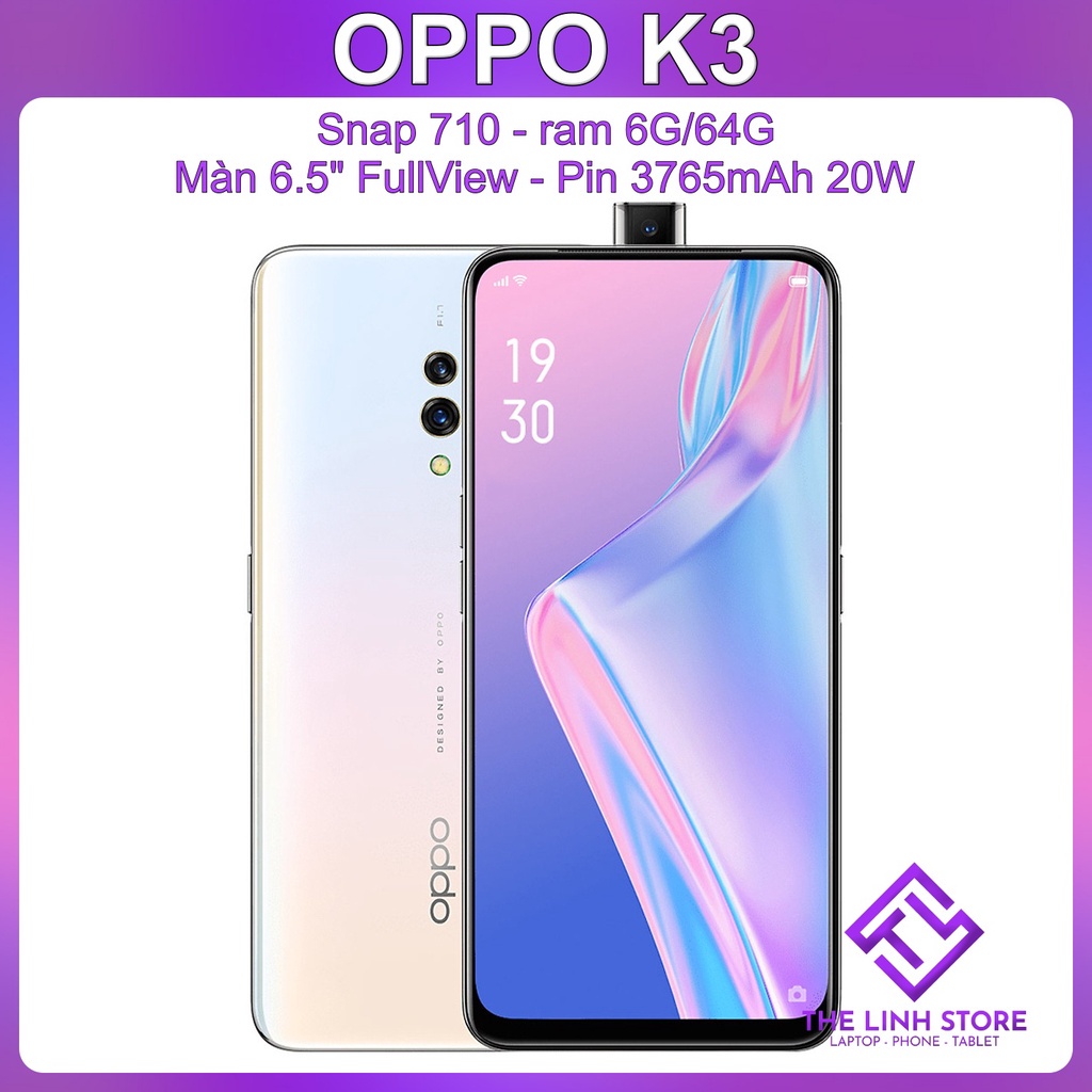 Điện thoại Oppo K3 màn 6.5 inch - Snap 710 ram 6G 64G | Shopee Việt Nam