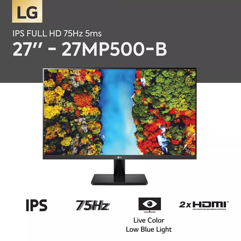 Màn Hình LG 27MP500-B 27'' IPS 75Hz FHD AMD FreeSync™ - Hàng Chính Hãng ...