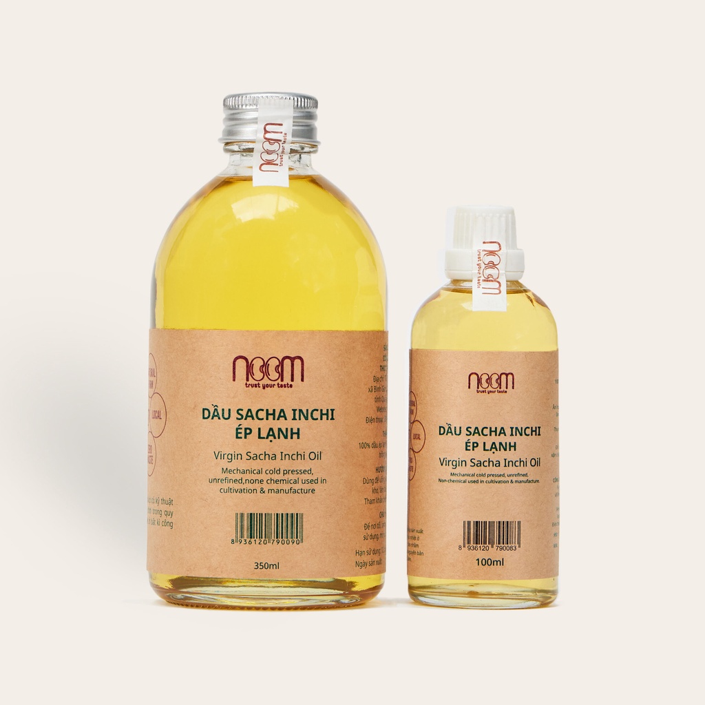 Dầu Sacha Inchi Ép Lạnh Noom (Virgin Sacha Inchi Oil) tự nhiên, không ...