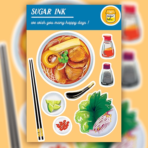 Sticker Bún Bò | Shopee Việt Nam