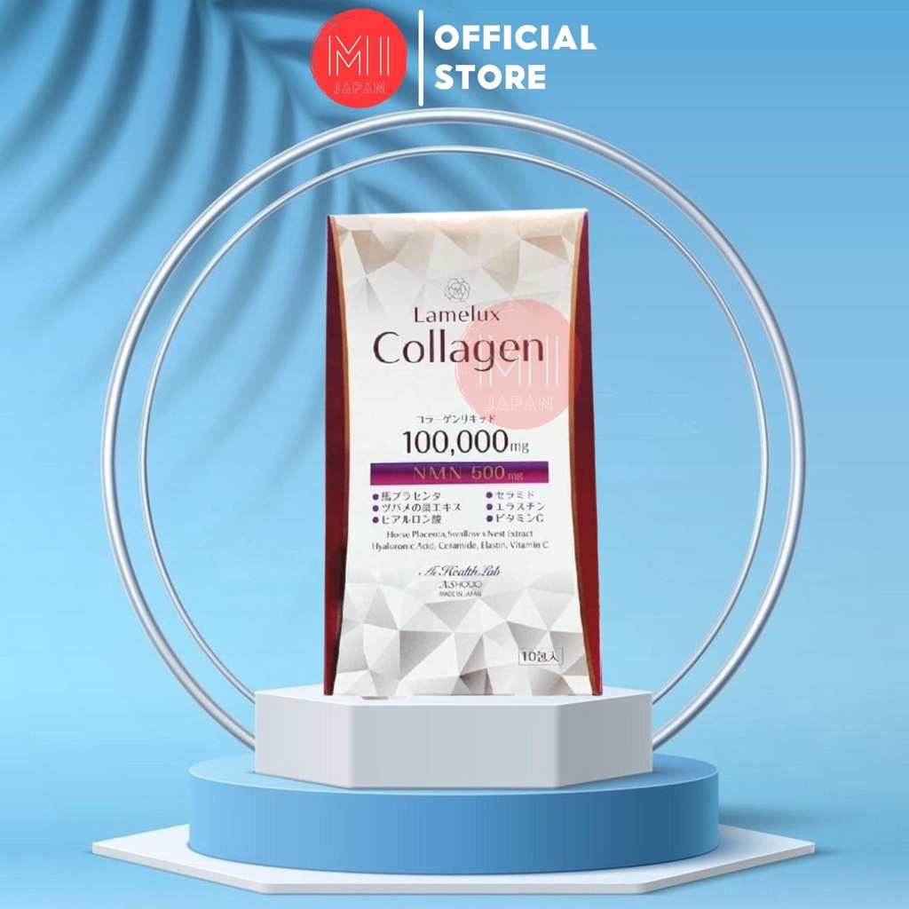 Thạch LameLux Collagen & Nmn 100000mg AISHODO Nhật Bản chính hãng - Hộp ...