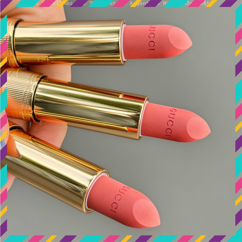 Son GUCCI 25 Matte - 201-208-505- 204 satin tg/hy/nm/eml (hỏi shop ...