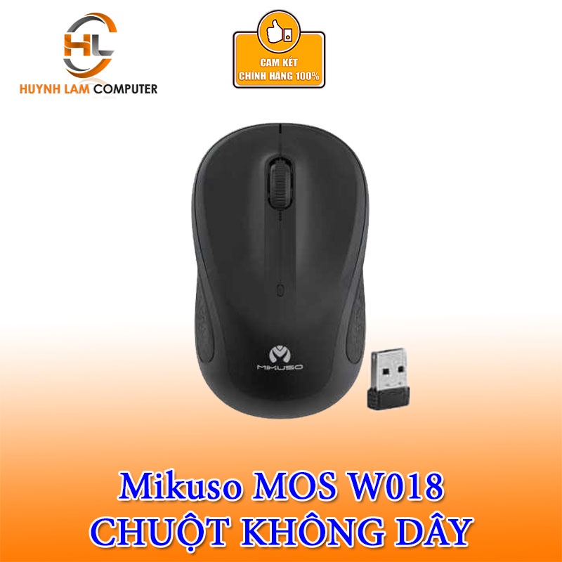 Chuột không dây Mikuso MOS W018 Wireless 1600DPI - Hàng chính hãng | Shopee Việt Nam