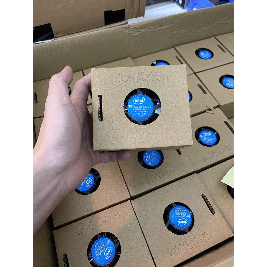Fan zin CPU I3 I5 I7 LA 1150 1151 1155 1200 1700 new - tản nhiệt Intel xịn sò siêu mát box kèm ...