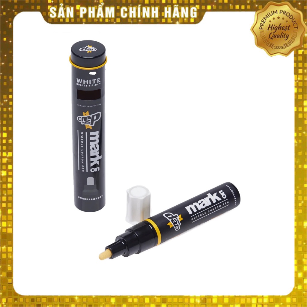 Bút Repaint Đế Ố Vàng Crep Protect Mark On Pen Thiết Kế Với Đầu To Giúp ...