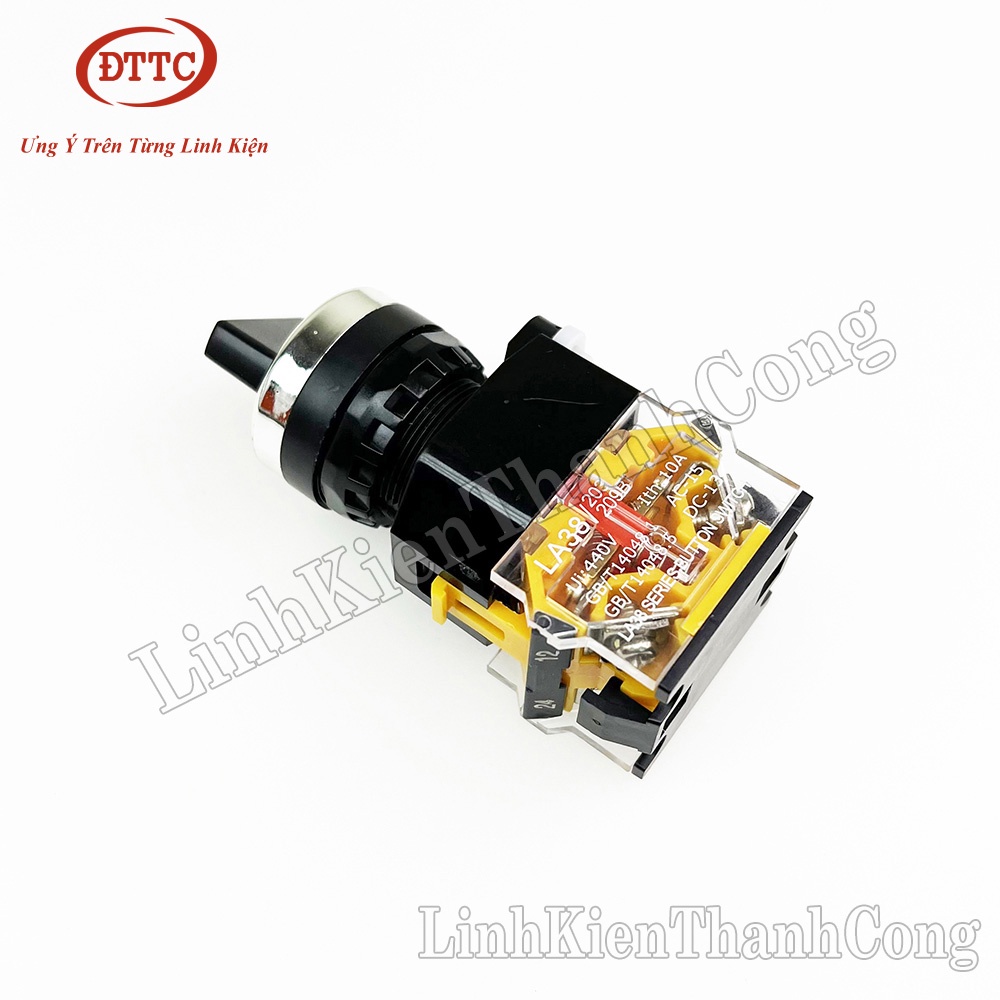 Công Tắc Chuyển Mạch 2 Vị Trí LA38-11X2 22mm | Shopee Việt Nam