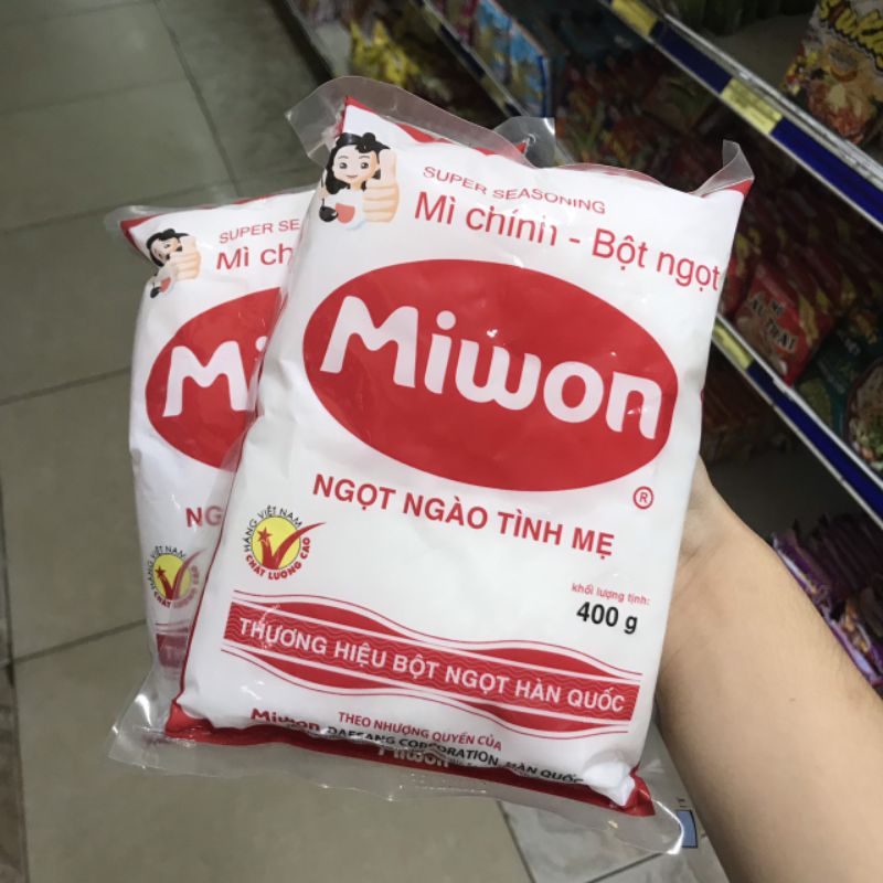 Mì Chính - Bột Ngọt Miwon 400g | Shopee Việt Nam