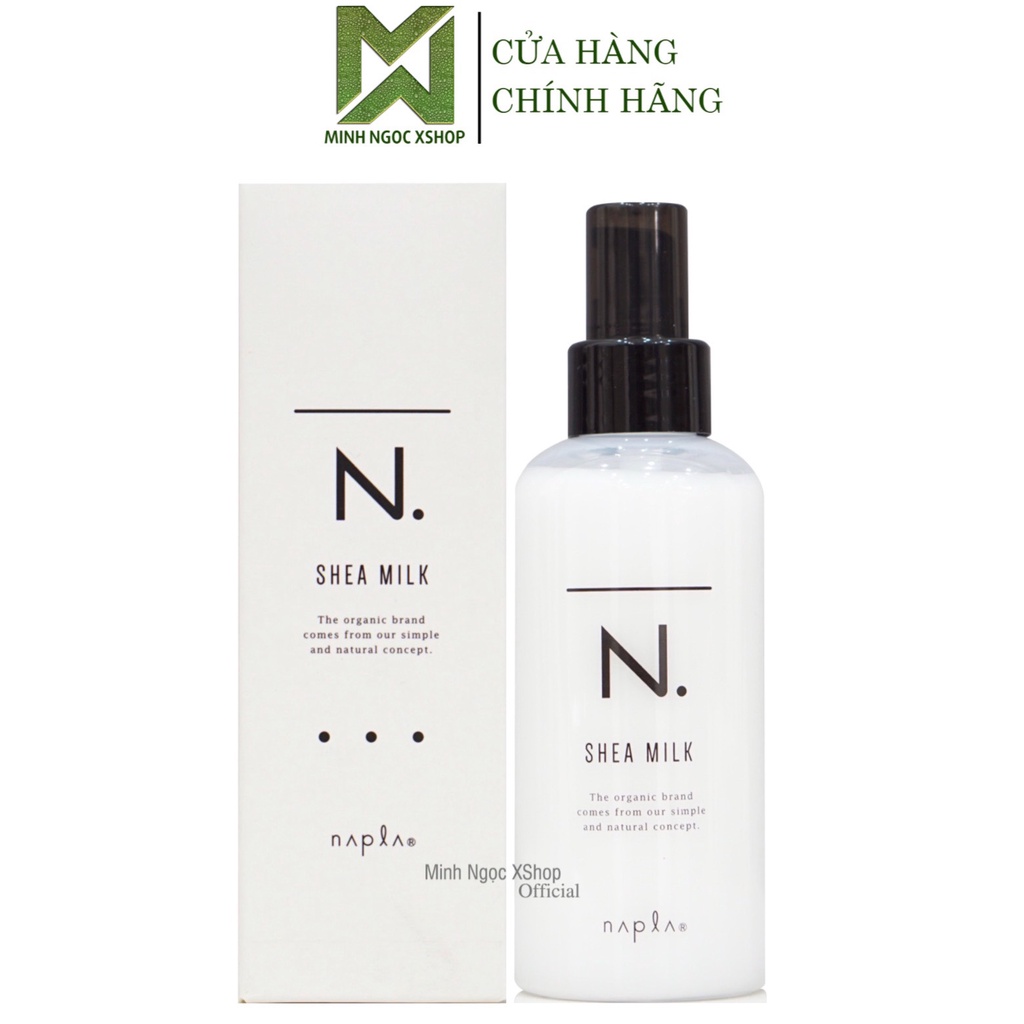 Sữa dưỡng tóc xả khô Napla N. Shea Milk 150ML | Shopee Việt Nam