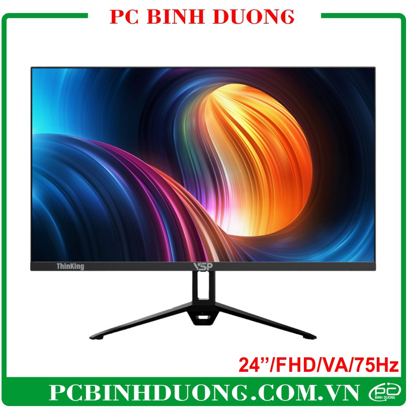 Màn Hình Phẳng VSP 24'' V2408S Slim Bezel FHD/VA/75Hz | Shopee Việt Nam