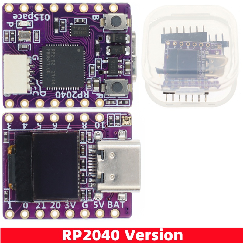 Bảng Mạch Phát Triển Esp32 C3 Rp2040 Raspberry Pi Pico Màn Hình Lcd 042 Inch Kết Nối 