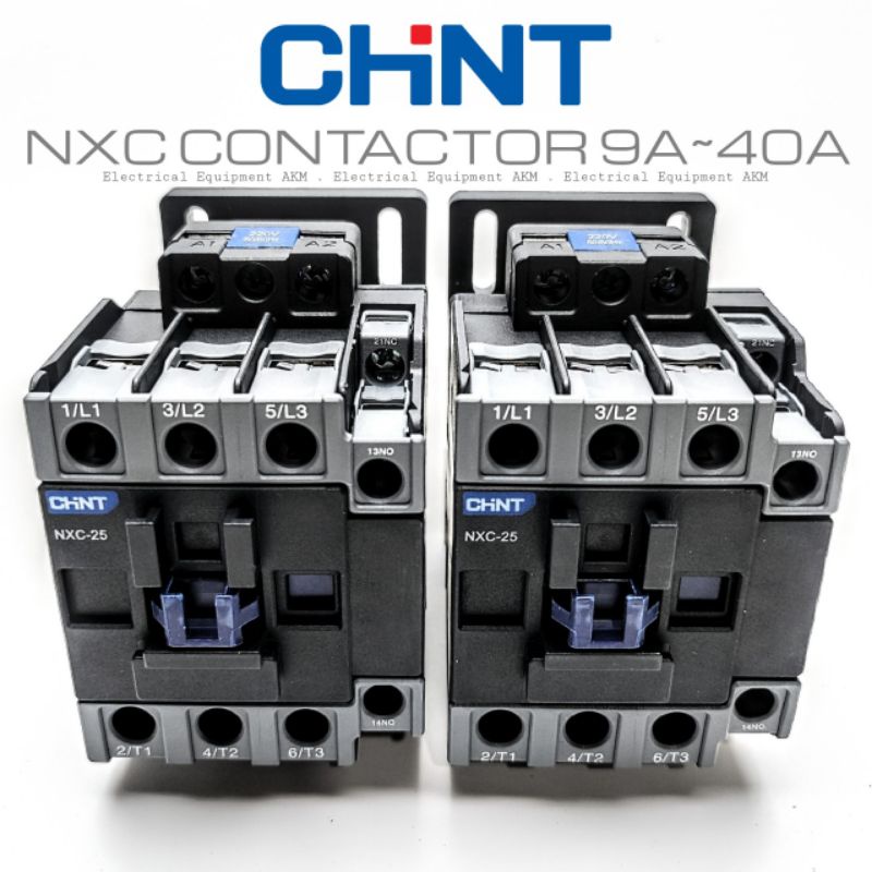 Khởi Động Từ - Contactor Chint NXC 9/12/18/22/25/32/35/38/40A (Chint NXC Contactor) | Shopee ...