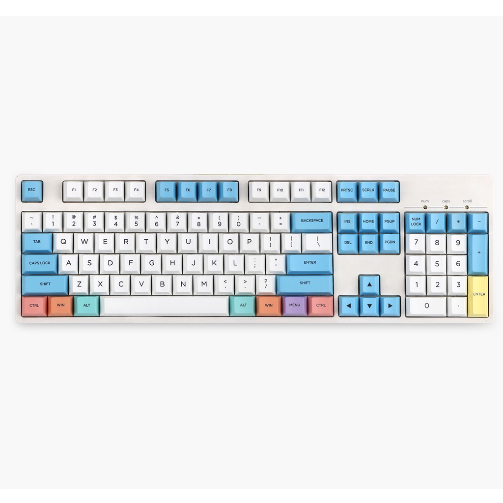 【JKDK】Chalk keycaps cherry profile Dye-Sublimation PBT keycap set ...