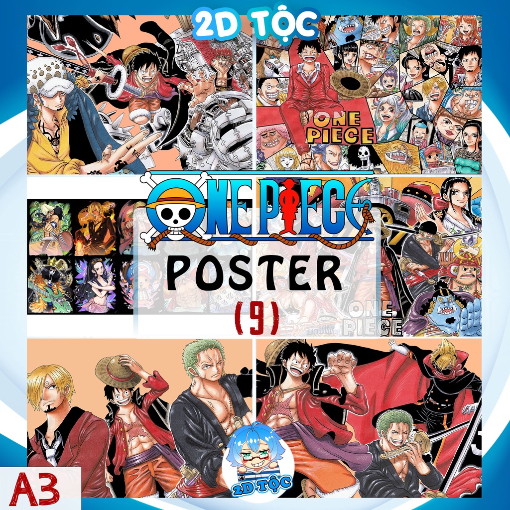 Poster A3 Chất Lượng Chuẩn Anime Manga One Piece (9) - 2d Tộc Shop ...