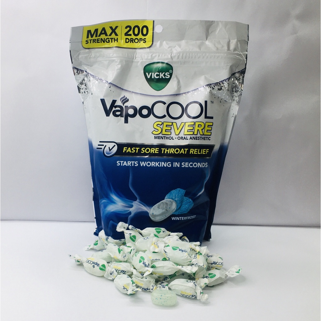 Kẹo ngậm giảm ho bạc hà VapoCool 20 viên của Mỹ-Made in USA | Shopee ...