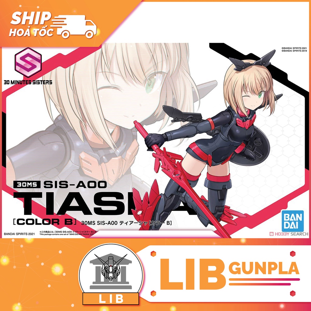 Mô hình lắp ráp Bandai 30MS Sister A00 Tiasha - COLOR B | Shopee Việt Nam