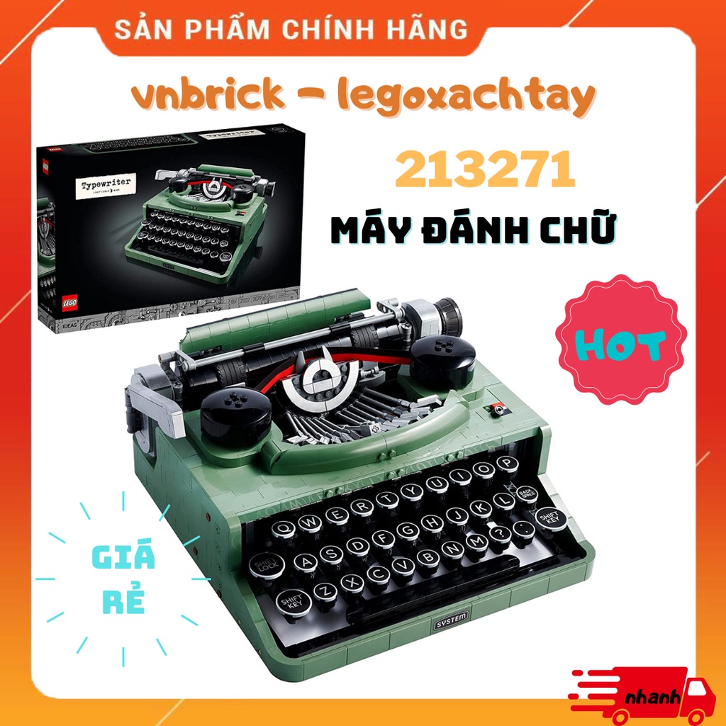 LEGO Ideas 21327 Lắp Ráp Máy Đánh Chữ | Shopee Việt Nam