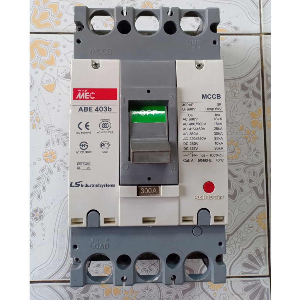 Aptomat LS MCCB ABN403c 300A 42kA 3P | Shopee Việt Nam