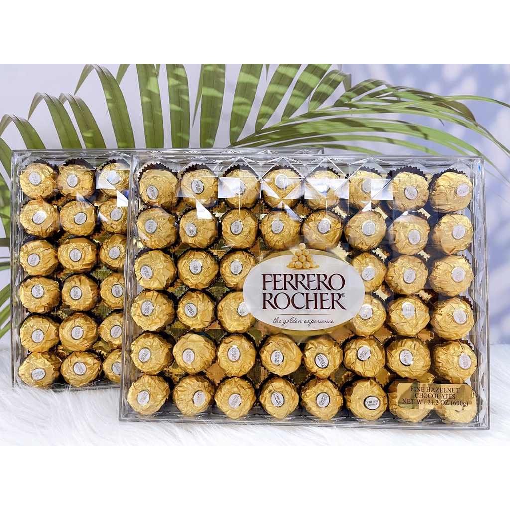 [Hàng Mỹ] Kẹo Ferrero Rocher Chocolate 48 Viên. | Shopee Việt Nam