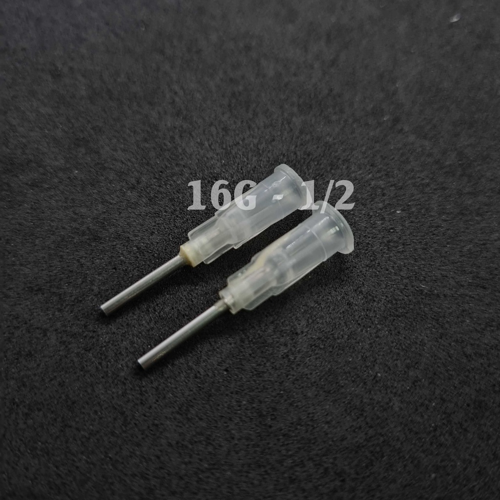 Kim nhựa mũi sắt 16G-1/2" (trắng, không ren) (10 pcs) | Shopee Việt Nam