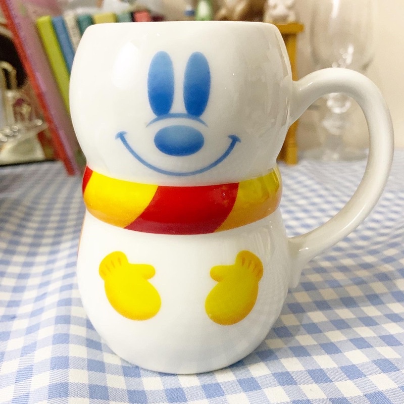 Ly chuột mickey snowman người tuyết giáng sinh noel gốm sứ hoạt hình ...