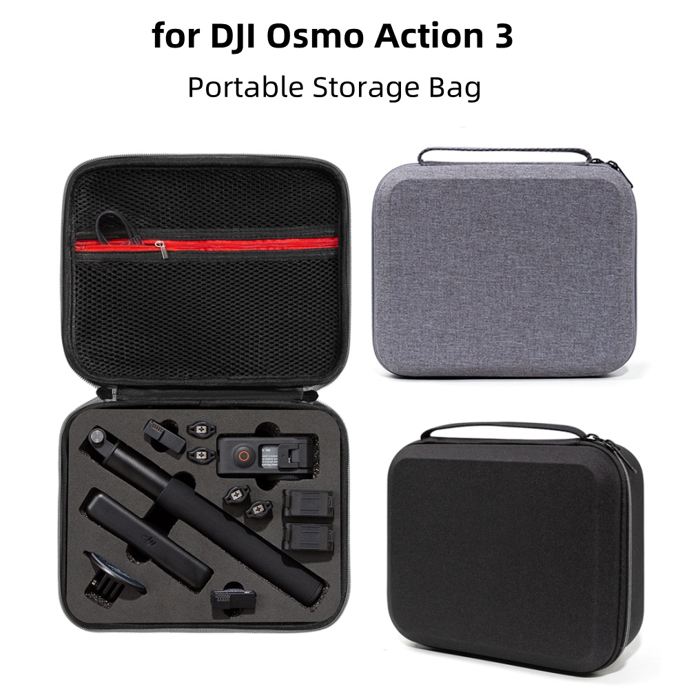 Thích hợp cho DJI Action 3 / Action 4 Túi lưu trữ DJI Osmo Action 3 / 4 Hộp di động Hộp bảo vệ ...
