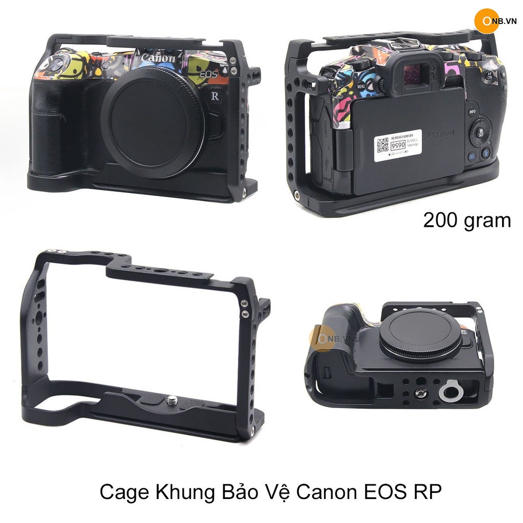 Cage Khung Bảo Vệ Canon EOS RP hợp kim nhôm | Shopee Việt Nam