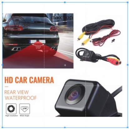 Bộ Camera kèm dây cáp AV 6m cam Lùi de Chống Thấm Nước Hd Ccd 170 Độ xe ...