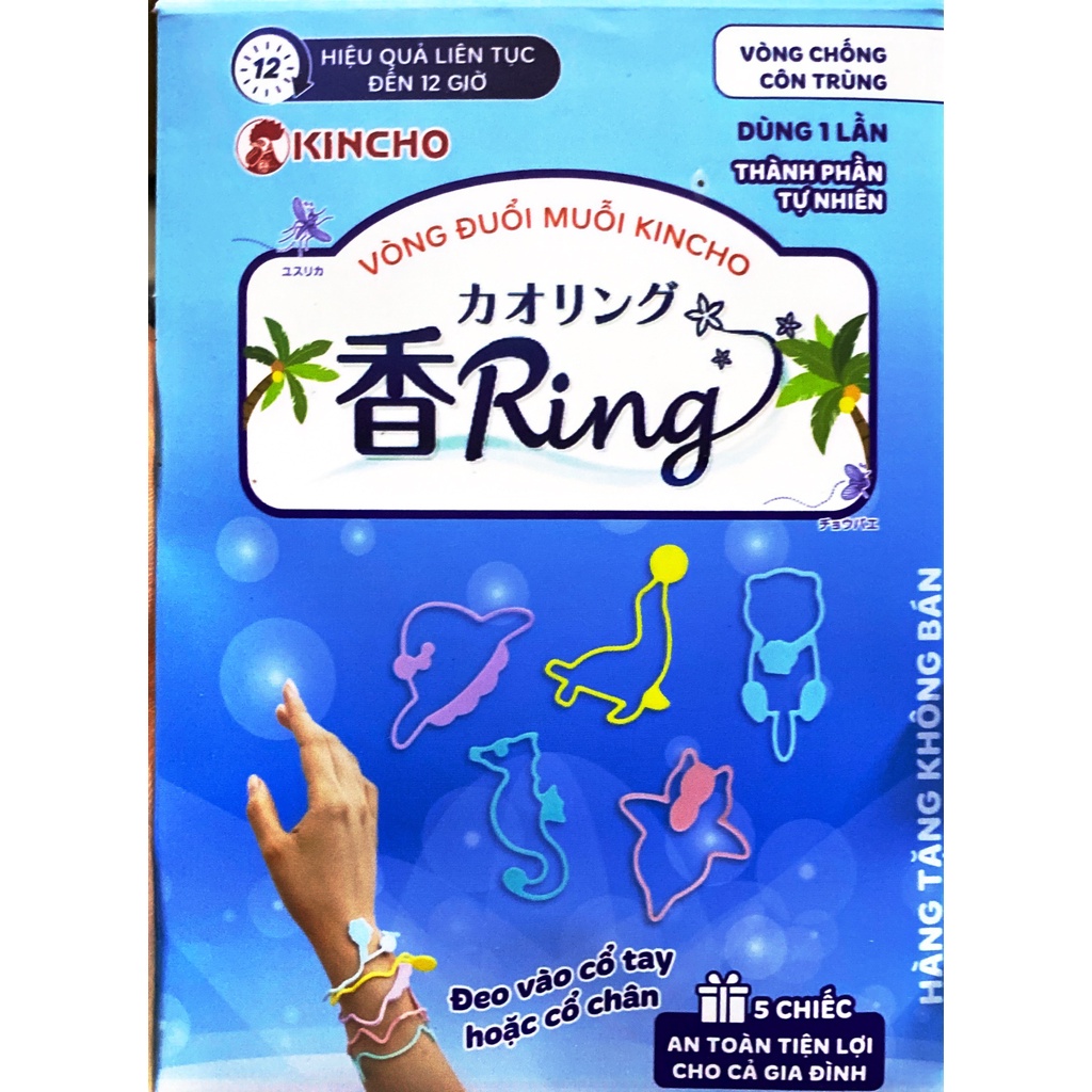 Vòng Đeo Chống Muỗi, Đuổi Côn Trùng Số 1 Nhật Bản Kincho (30 Chiếc/Túi) | Shopee Việt Nam