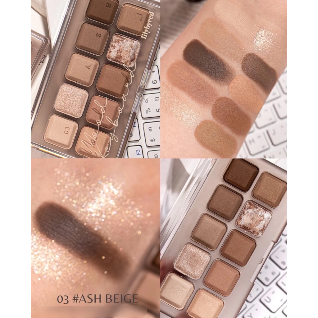 Bảng Phấn Mắt 2 Ô - 10 Ô Lilybyred Mood Keyboard Palette [01 - 02 - 03 ...