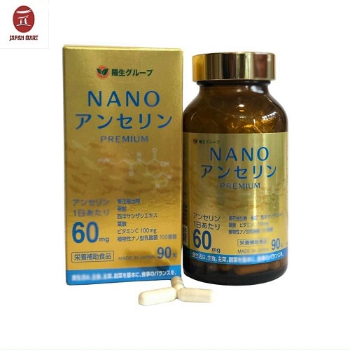 Viên Uống Hỗ Trợ Điều Trị Gout Yo Group Nano Anserin Premium Hộp 90 ...
