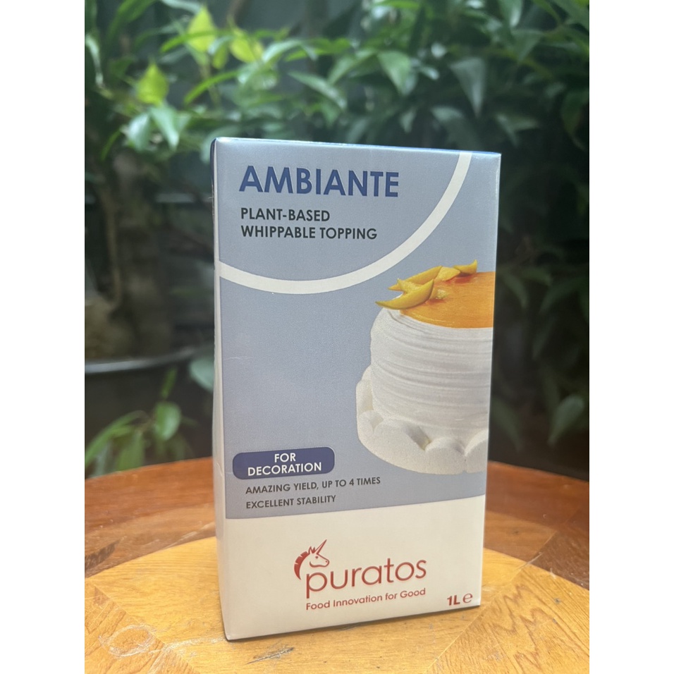 Kem béo Ambiante hộp 1 Lít | Shopee Việt Nam