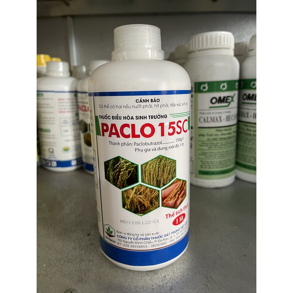 THUỐC ĐIỀU HÒA SINH TRƯỞNG PACLO 15SC KÍCH THÍCH RA HOA 1 LÍT | Shopee ...