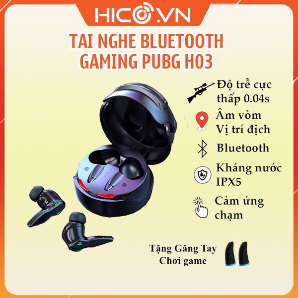 Tai Nghe Gaming H03 Tai Nghe Không Dây Bluetooth 5.3 Âm Thanh HIFI Có ...