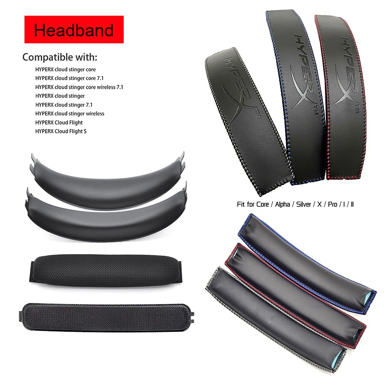1 Chiếc Băng Đô Cho HyperX Cloud Core Wireless 7.1 / Stinger / Flight ...