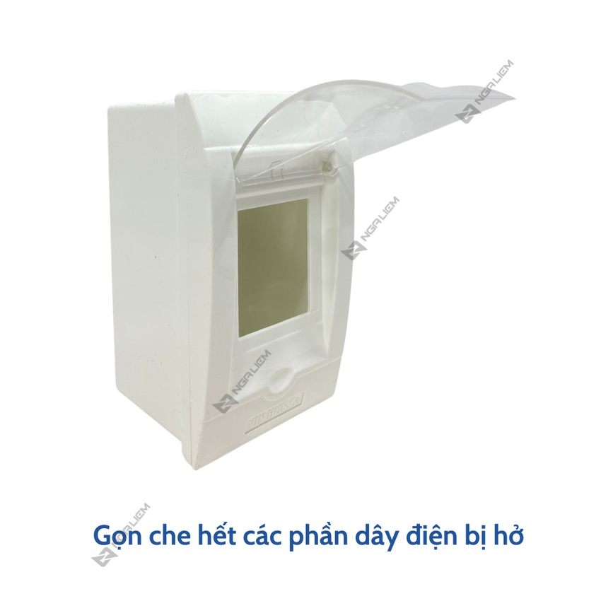 Hộp Nổi Đựng CB Cóc, Tép, 2 Pha, 3 Pha, 2 Pha Có Nắp VĨNH HƯNG [Chống ...