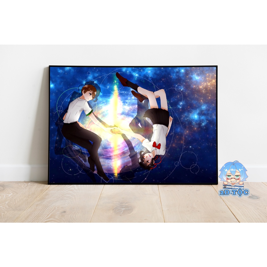 Tranh Poster A3 Dán Tường Anime Kimi no Na wa Your Name (5) - 2D Tộc ...
