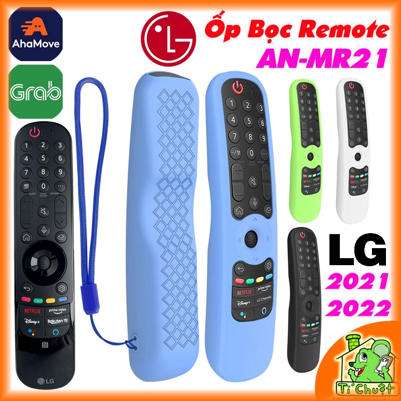 Ốp Dẻo Silicon Bọc Remote TV LG NanoCell QNED MR21 MR22 MR23 MR24 2021 ...