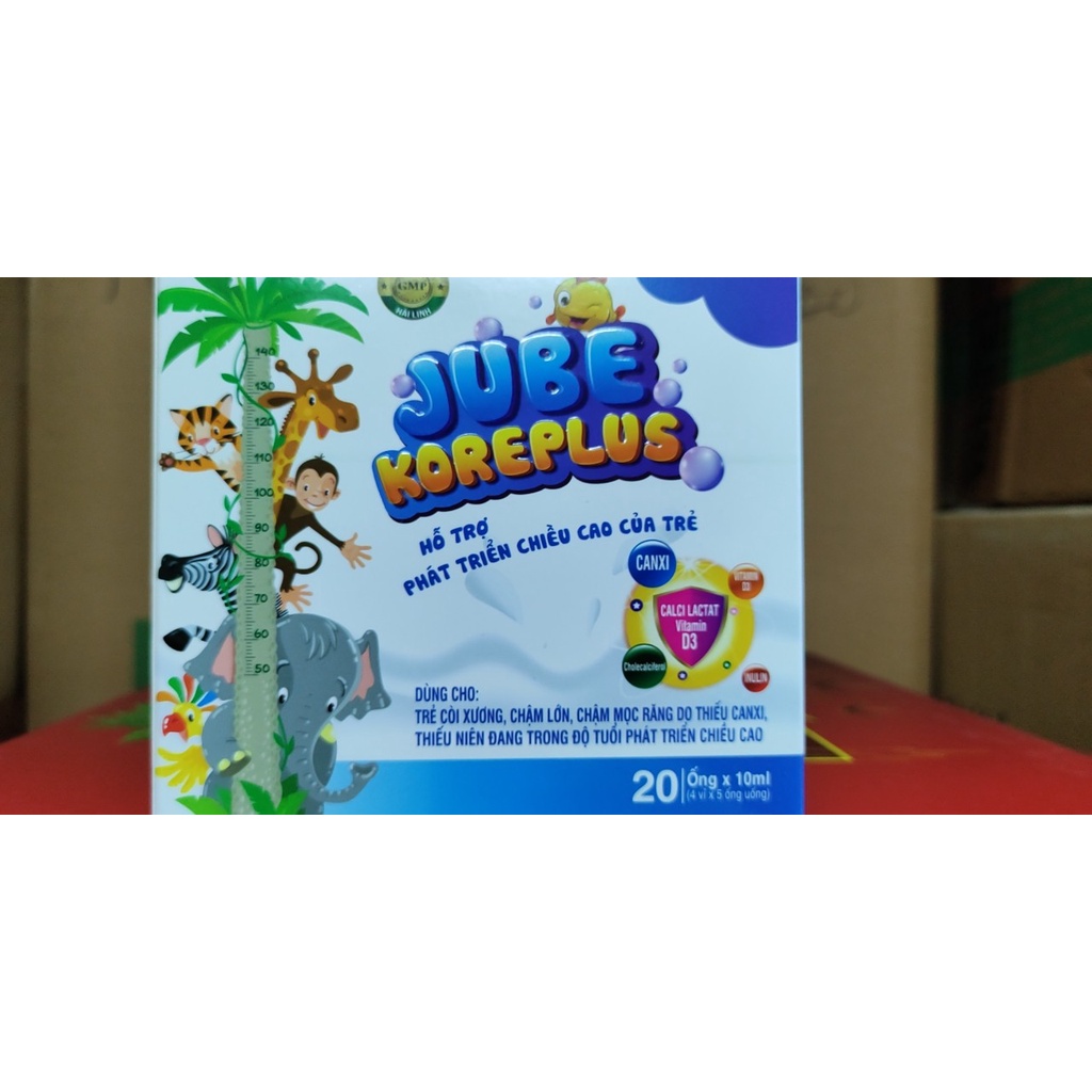 (Giá tốt, hiệu quả) Siro Tăng Chiều Cao Jube Koreplus- Bổ Sung Canxi ...