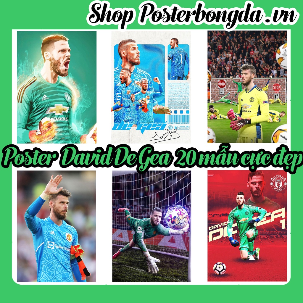 Poster David De Gea, Ảnh Dán Tường David De Gea Cực Đẹp, Poster Bóng Đá ...