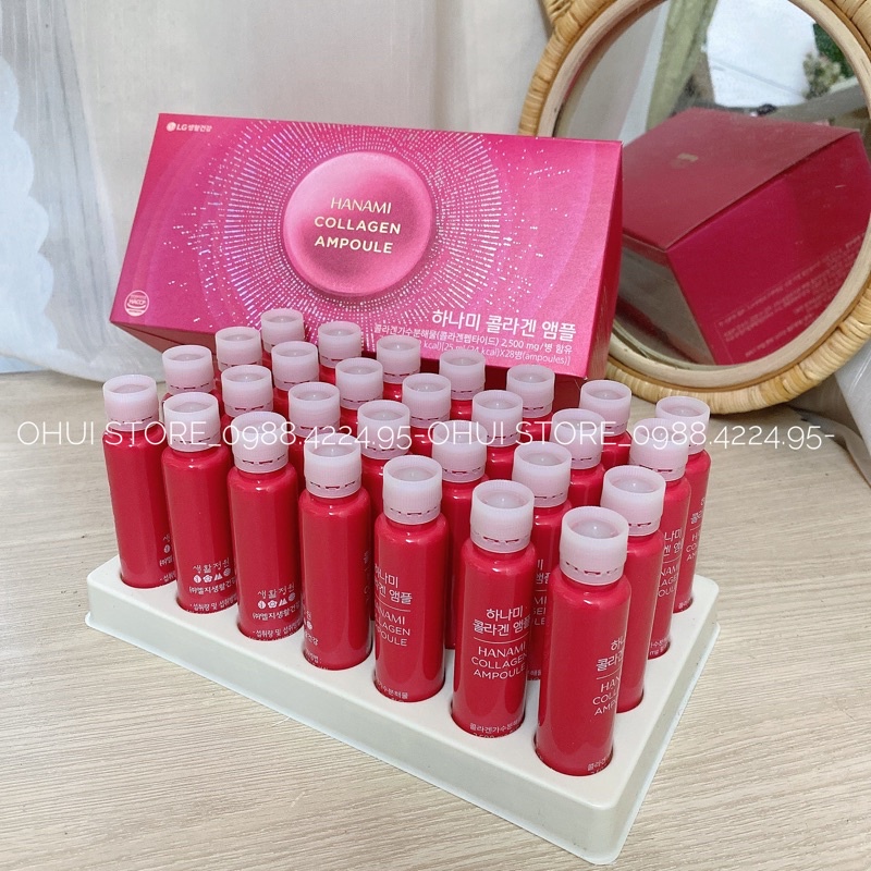 Nước Uống Đẹp Da Cao Cấp LG OHUI Hanami Collagen Ampoule 28 Lọ - Cung ...