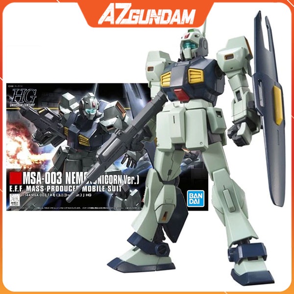 Mô Hình Gundam HGUC 140 Nemo Unicorn ver. Đồ Chơi Lắp Ráp Gundam Anime ...