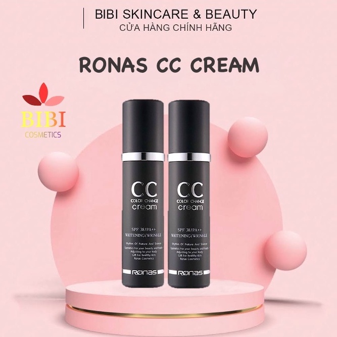 [Chính Hãng - Instock] Kem Trang Điểm CC Ronas Color Change Cream ...